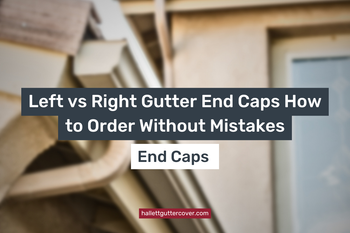 Left vs Right Gutter End Caps How to Order Without Mistakes – Hallett ...