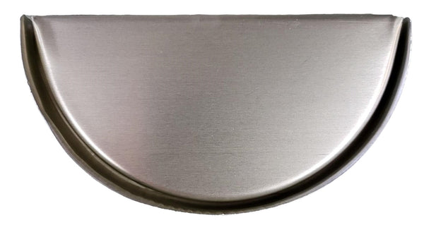 6" Half Round Universal End Cap 20 ct – Hallett Gutter Supply