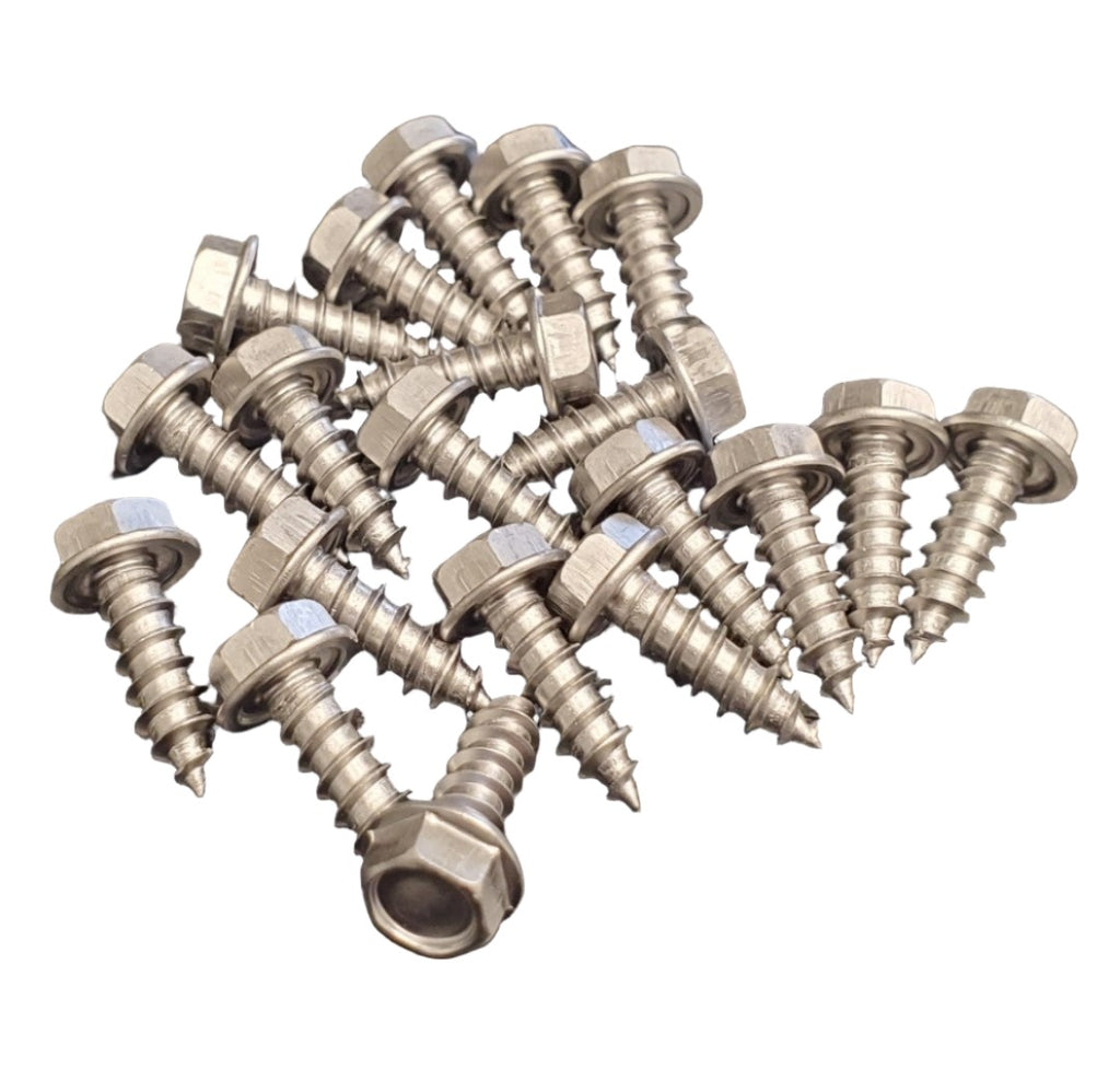 #8 x 1/2 Hard Stainless Tapping Screws – Hallett Gutter Supply